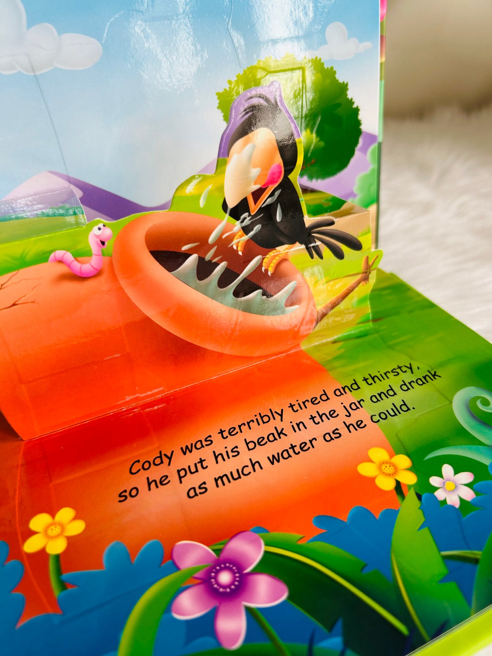 The Thirsty Crow - My First Pop up Story Book - Mini Mystic Tales