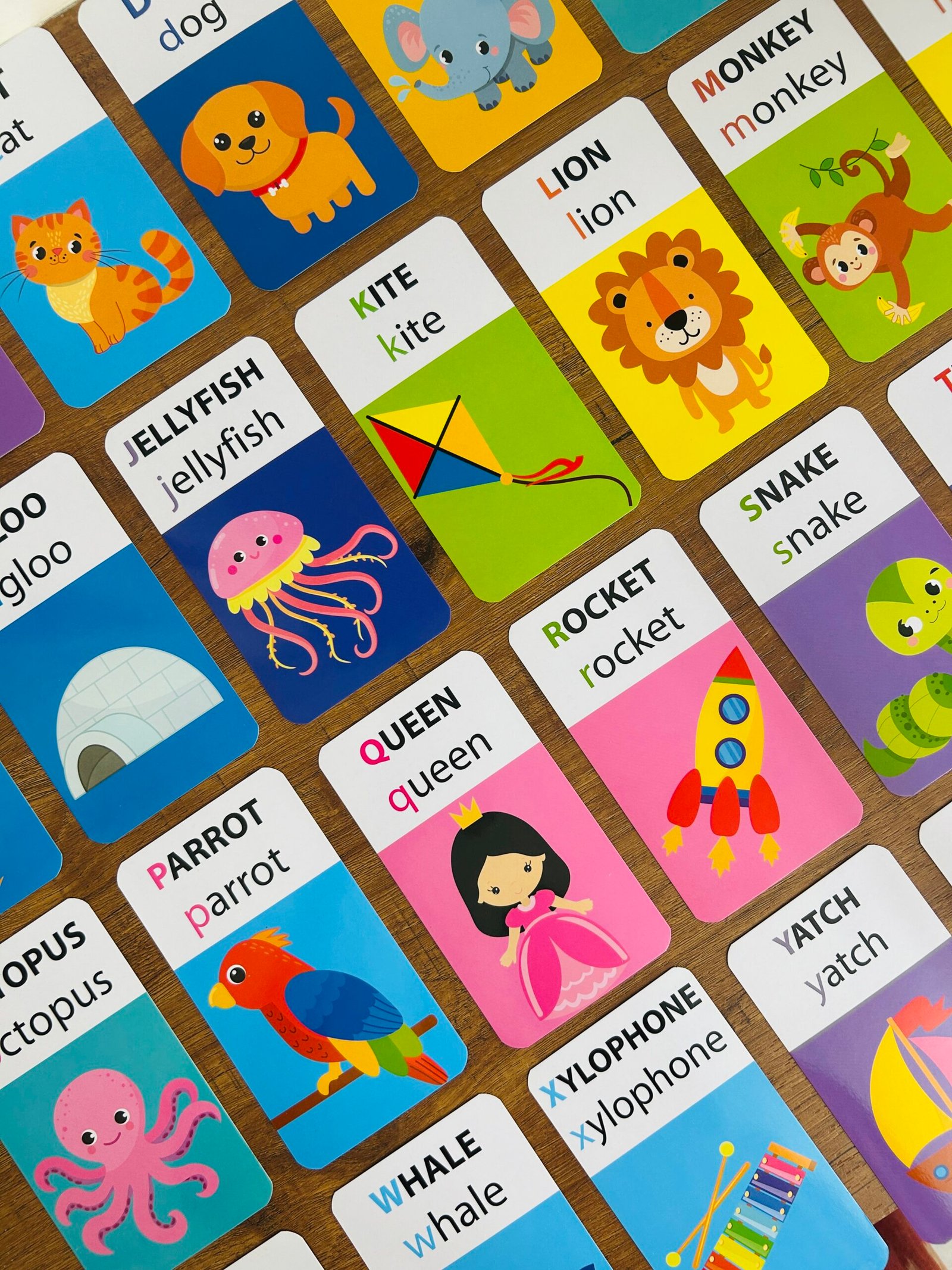 Alphabet Flash Cards - Mini Mystic Tales